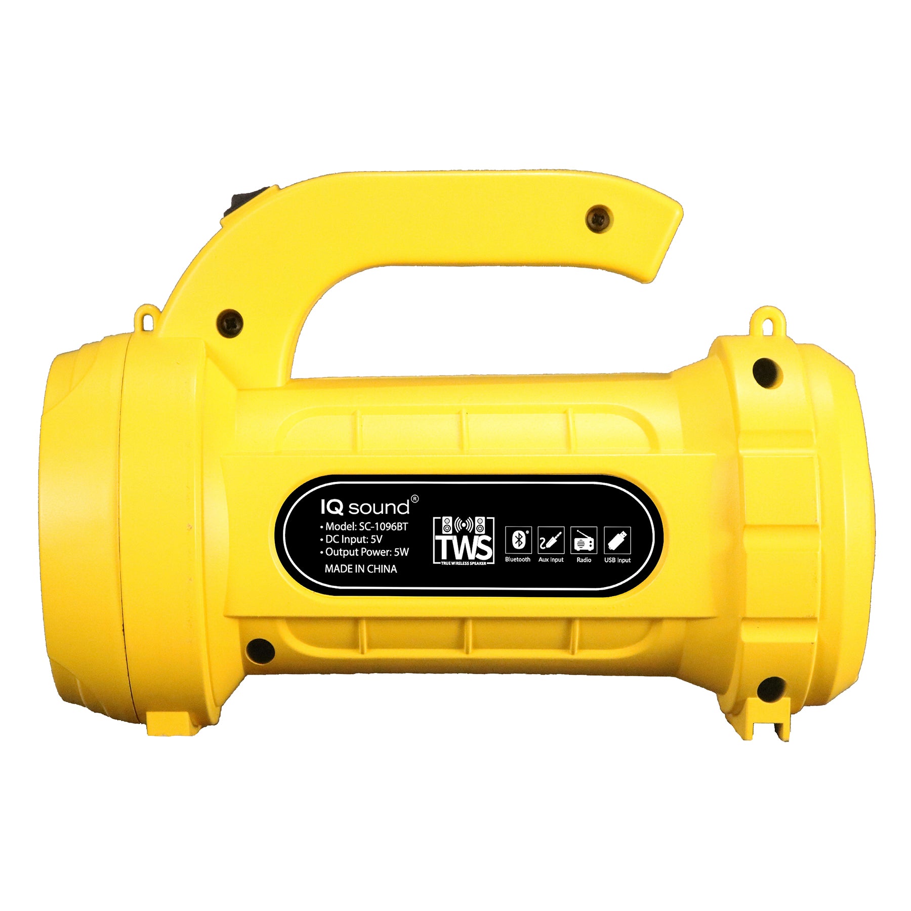 4” Tws Speaker With Fm Radio & Flashlight – Supersonic Inc