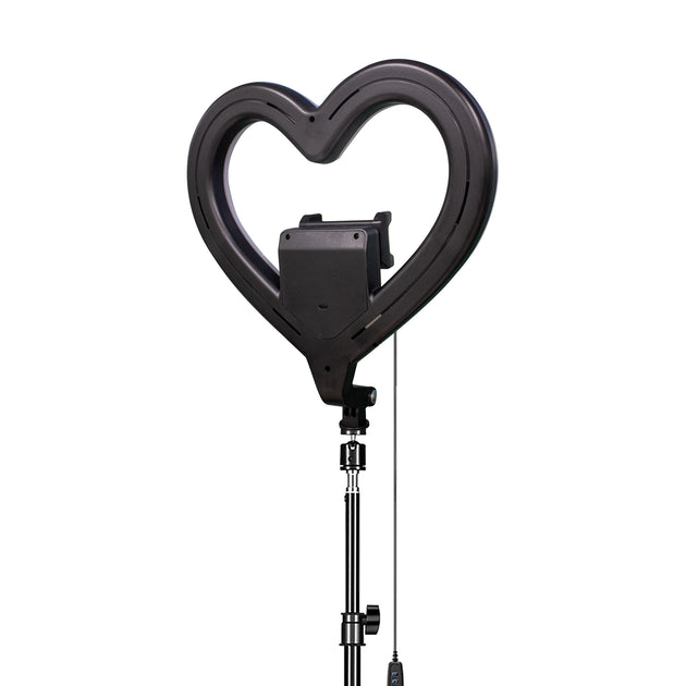Pro Live Stream 10” Heart Shaped Selfie Ring Light – Supersonic Inc
